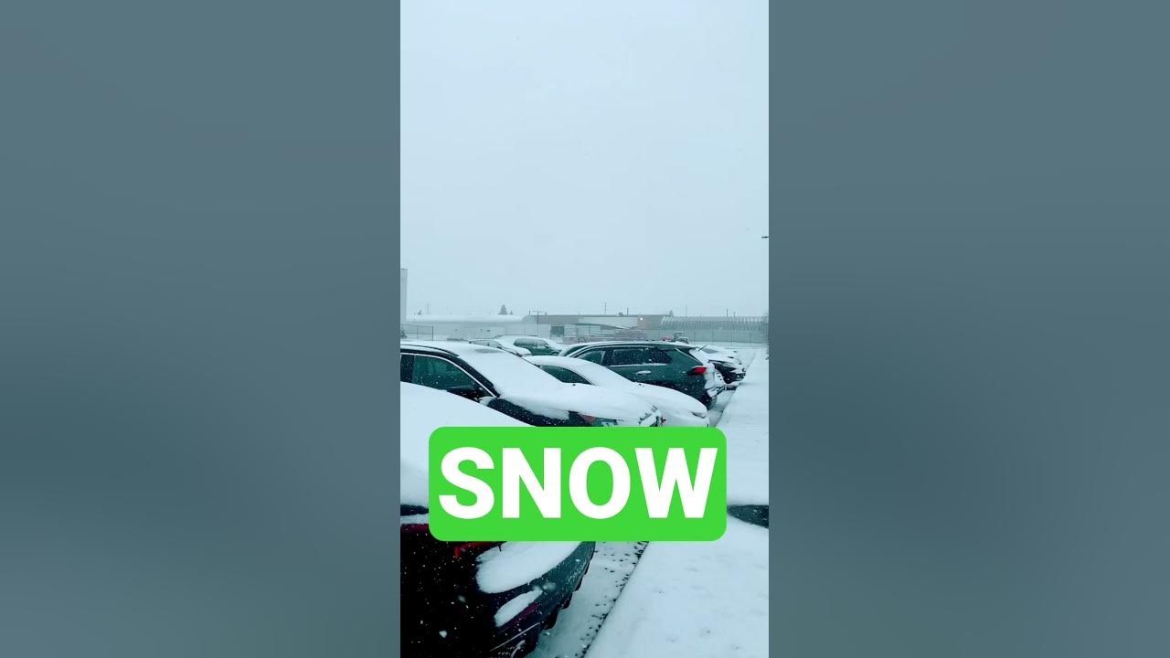 snow on the go #snow - YouTube