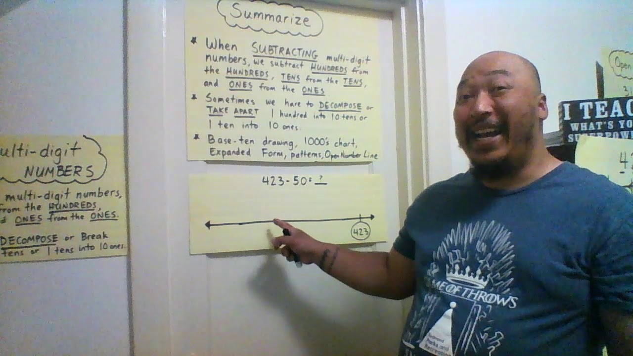 Math Lesson 7: Unit 2 8 LS2 Day 2 Summarize - YouTube