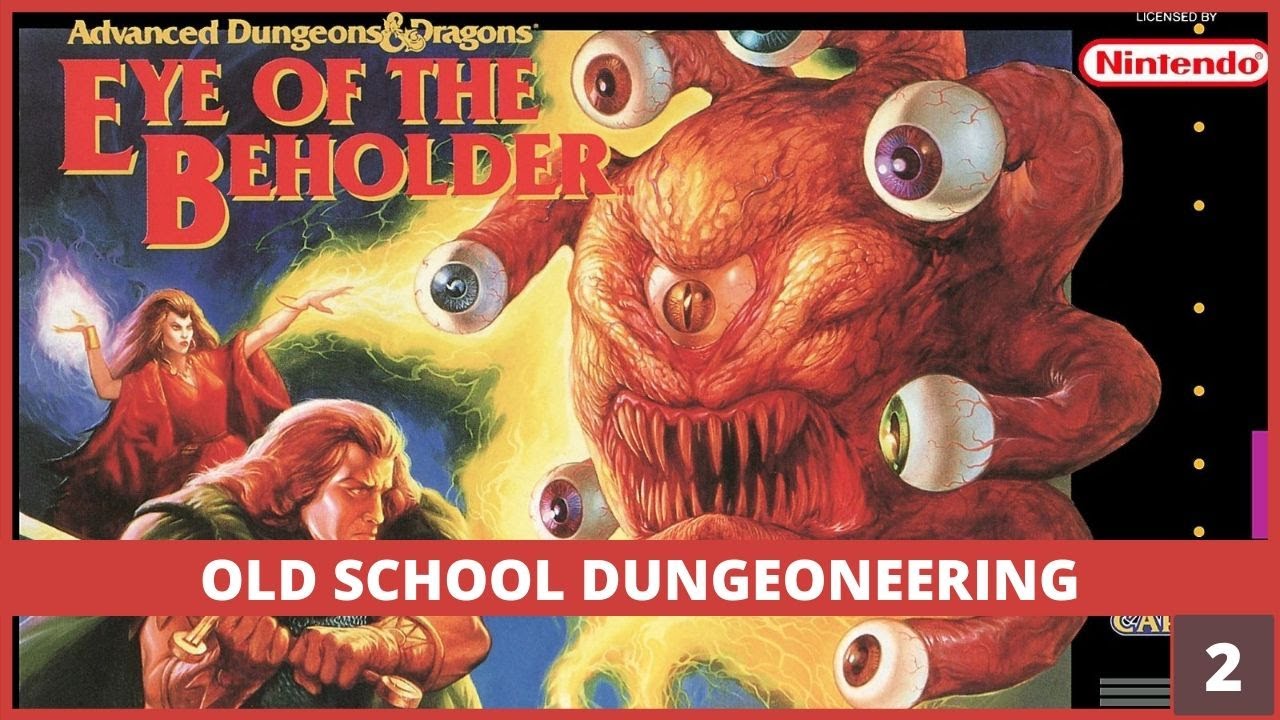 Old School Dungeoneering | Eye of the Beholder | Part 2 | Full Twitch ...