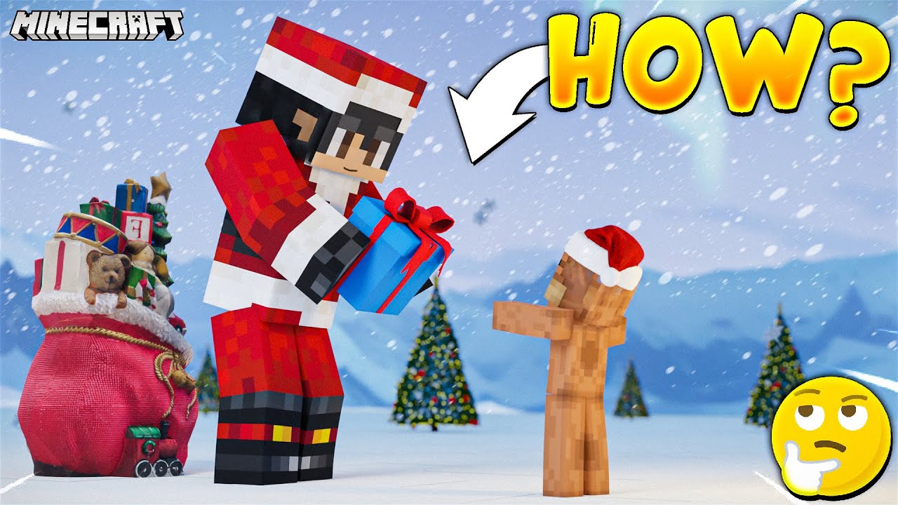 How I Became a Santa in Minecraft - YouTube