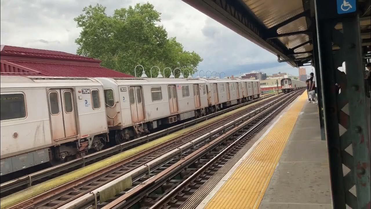 MTA New York City | 4 Train Action At 170th Street And Jerome Avenue (Late Upload) - YouTube