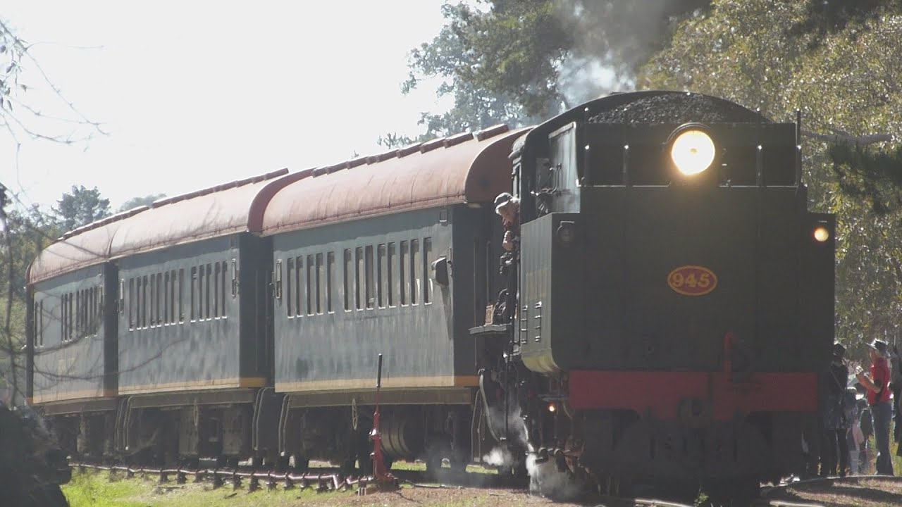 Hotham Valley Railway's 46th Anniversary Steam Ranger Chase - YouTube