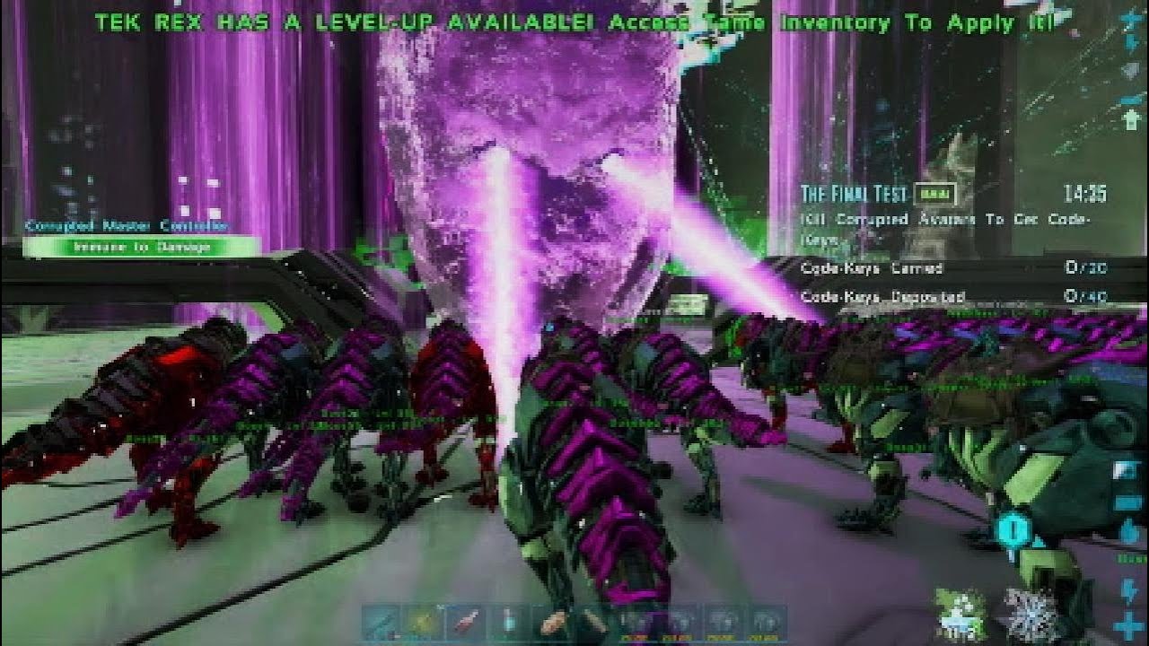 Ark Official, Genesis 1, Bobs vs Alpha Master Controller - YouTube