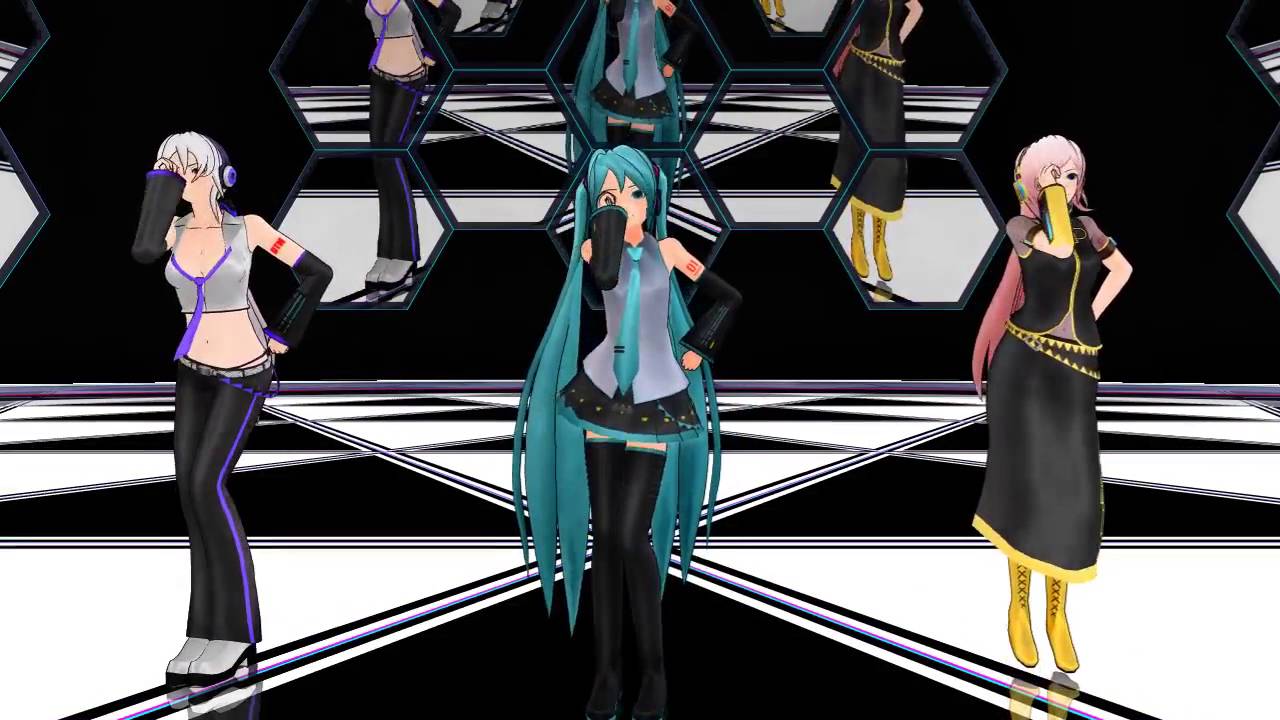 [MMD] Chocolate Disco (Miku Luka Haku) - YouTube