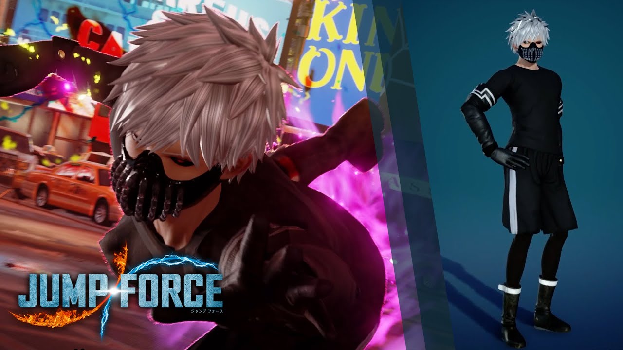 How to Make Kaneki in Jump Force Character Creation - Jump Force - YouTube