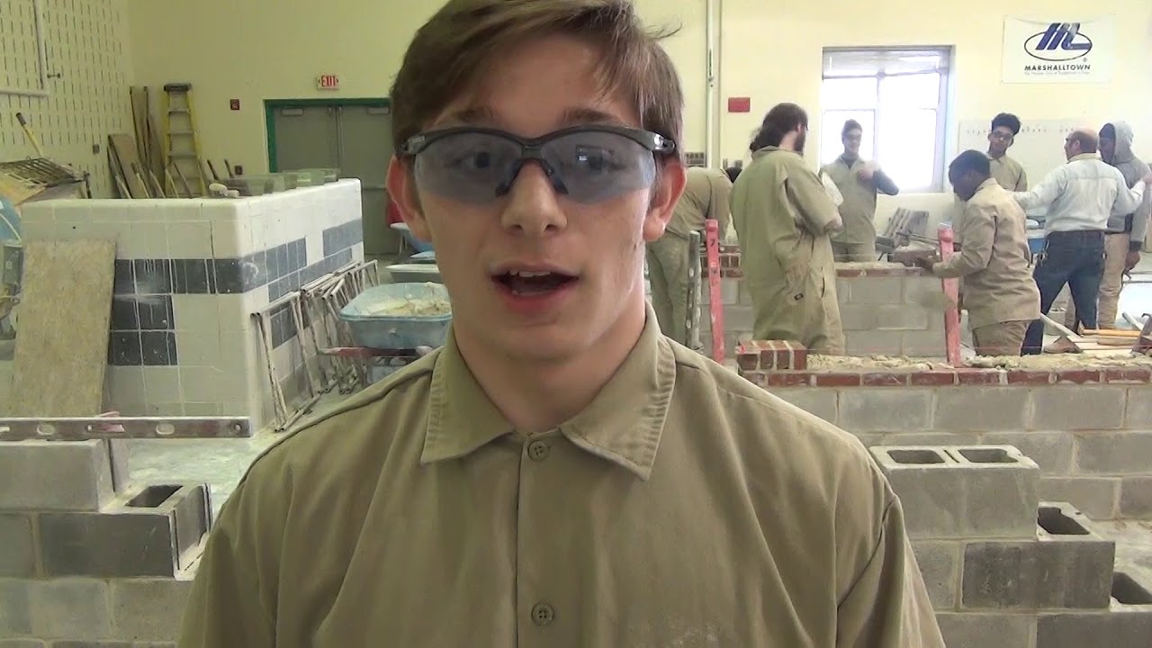 Masonry CTE Program - YouTube