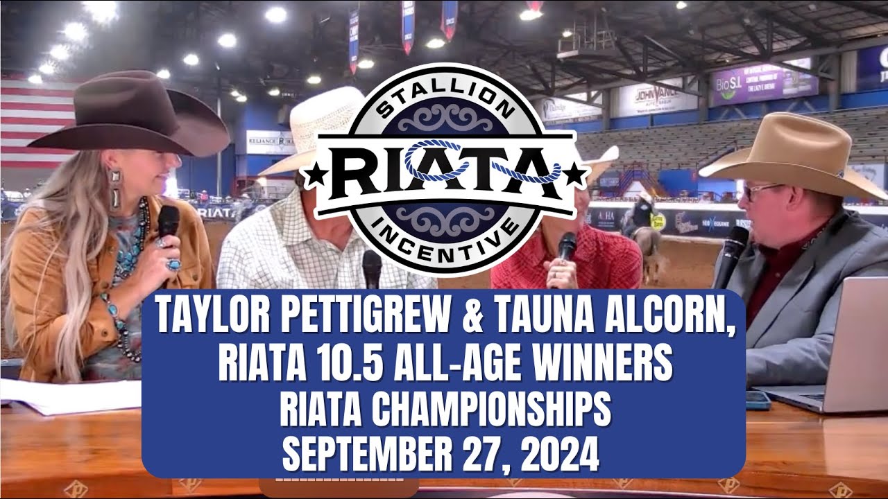 Tauna Alcorn hit $140,800 at the 2024 Riata after winning the #10.5 ...