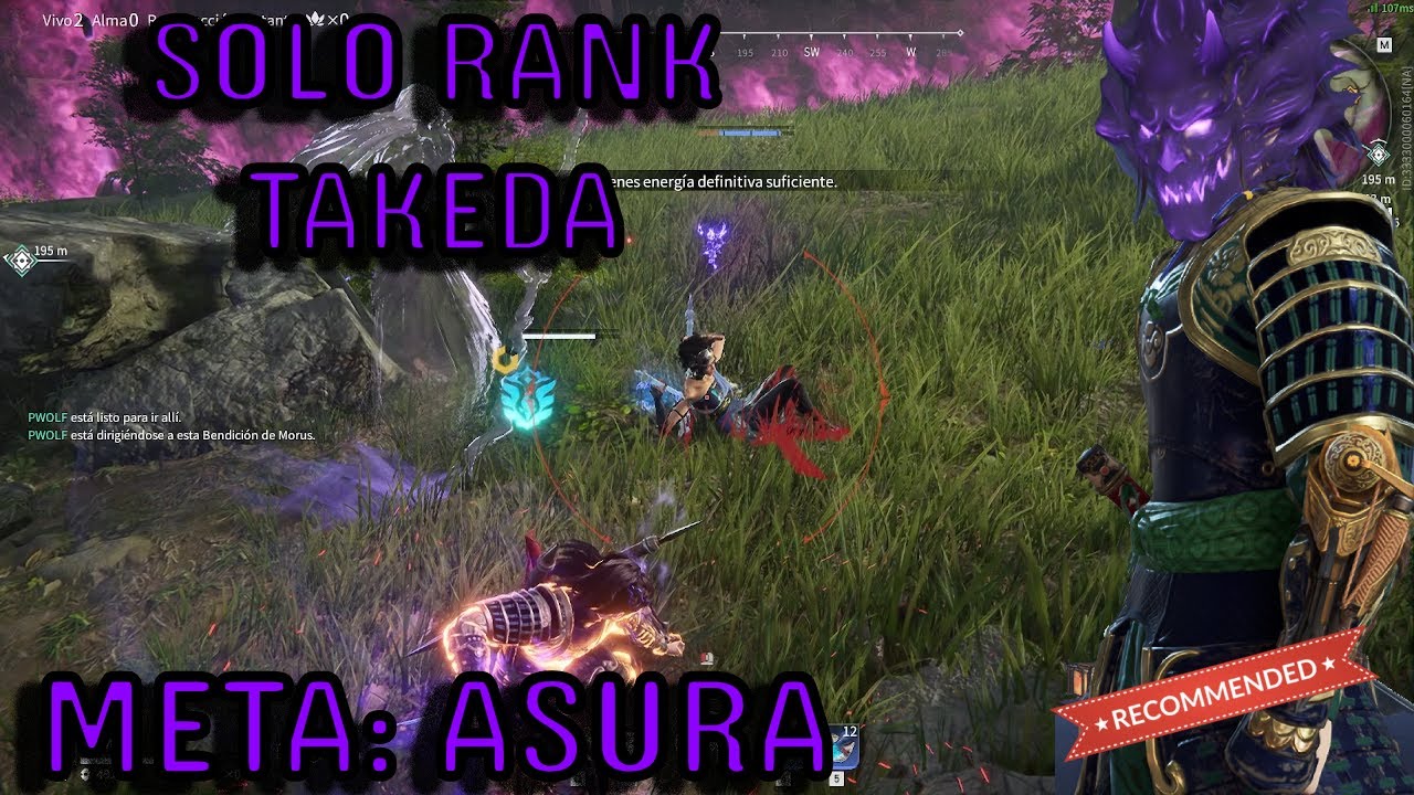 Solo Rank Naraka Bladepoint | Takeda | Gameplays Ep.06 | Rumbo al Asura ...