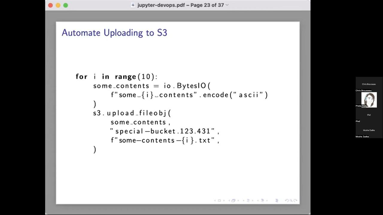 Moshe Zadka - Jupyter for DevOps - Pyninsula #30 - YouTube