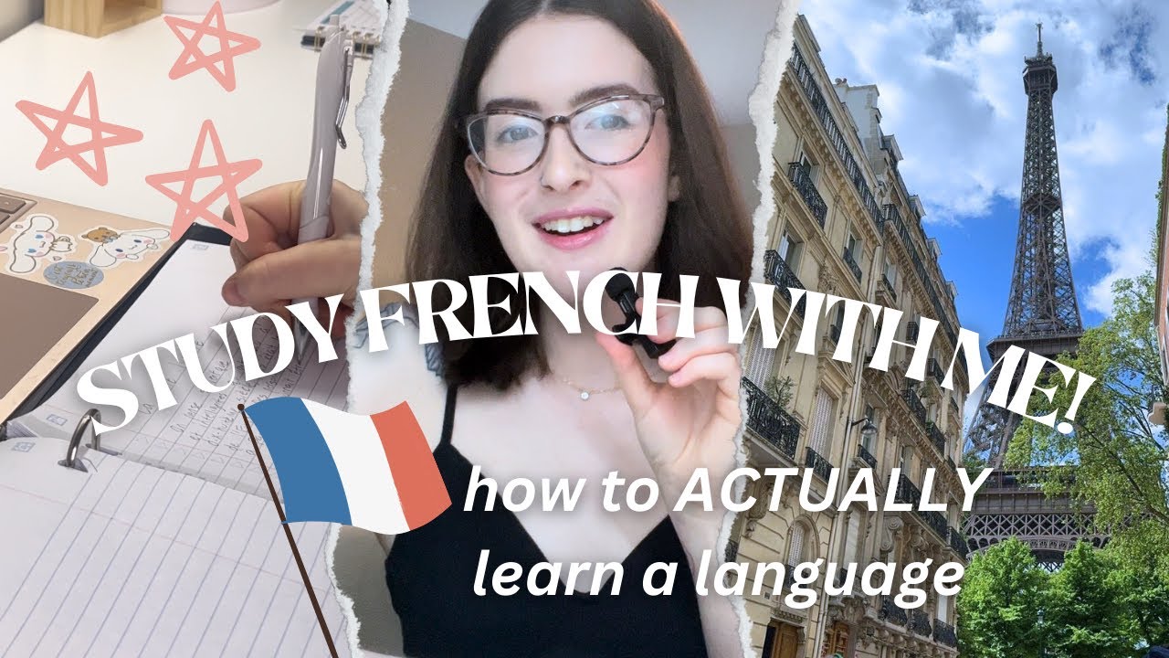 how I study french 🇫🇷 *self-study to B2 level* - YouTube
