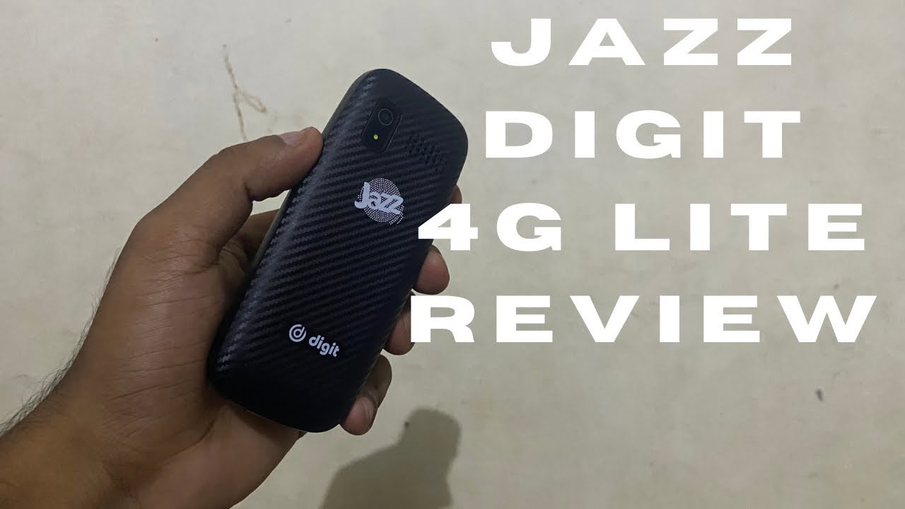 Jazz Digit 4G Review in 2022 | JAZZ DIGIT 4G LITE - YouTube
