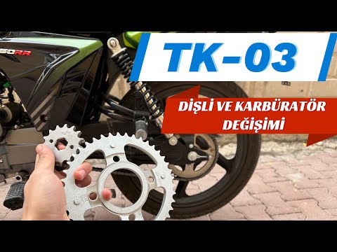 KUBA TK-03 DİŞLİ VE KARBÜRATÖR DEĞİŞİMİ EĞER BU MOTORA SAHİPSENİZ BUNLARI MUTLAKA YAPIN!!!