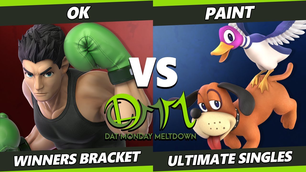 DAT Monday Meltdown 238 - O.K. (Little Mac) Vs. Paint (Duck Hunt ) SSBU ...