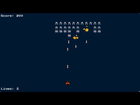 SPACE INVADERS UNITY EXERCISE - YouTube
