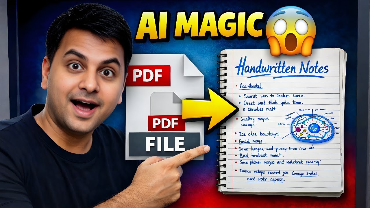 Pdf to handwritten notes For Free | Convert | pdf se handwritten notes ...