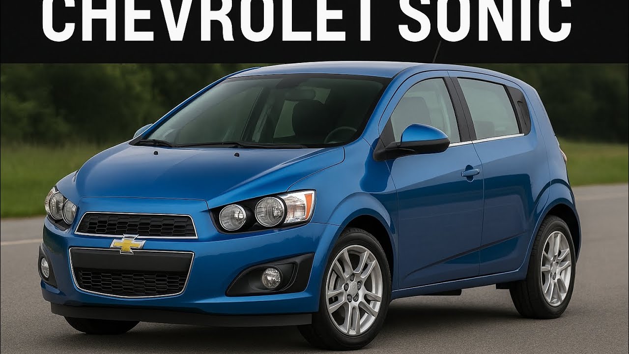 Chevrolet Sonic officially unveil first look - YouTube