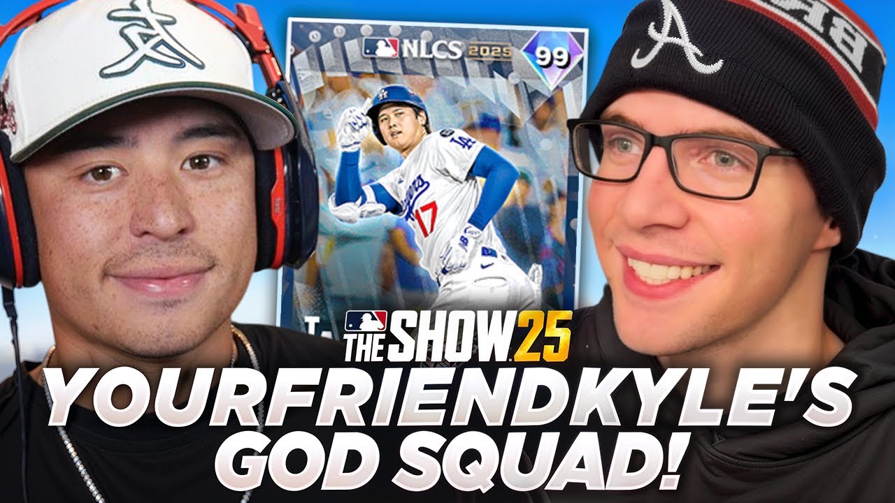 I Used YourFriendKyle's God Squad In MLB The Show 25 - YouTube