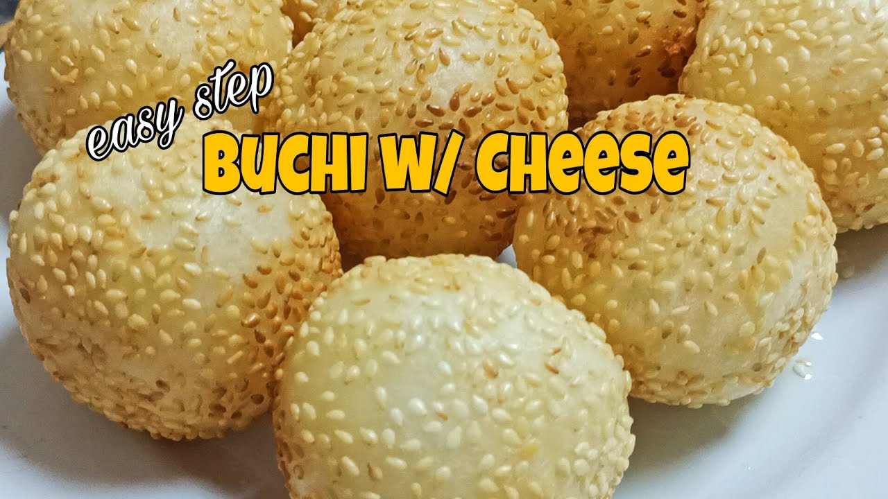 How to make BUCHI with Cheese | Sesame balls | Buchi recipe - YouTube