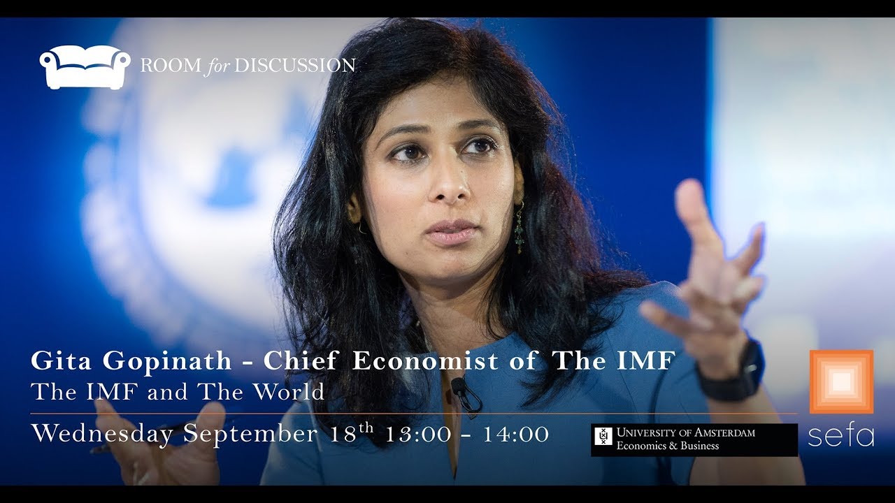 Gita Gopinath: Chief Economist of the IMF - YouTube