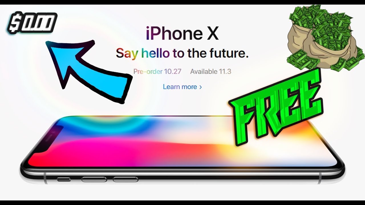 HOW TO GET THE NEW FREE iPhone X NEW! (WORKING) MUST WATCH!! - YouTube