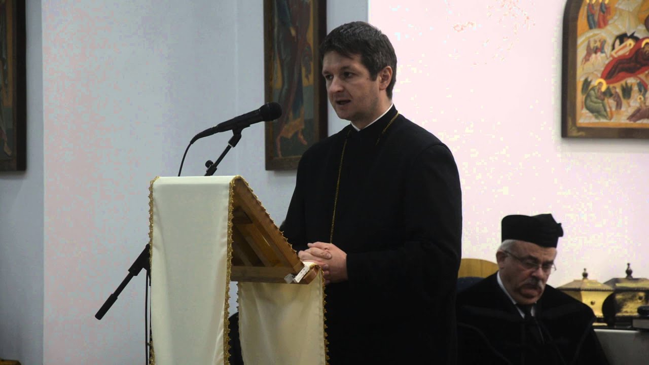 Parintele Bogdan Ivanov la rugaciunea ecumenica - YouTube