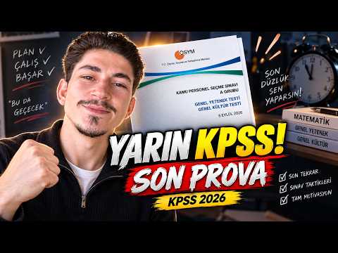 KPSS Öncesi Son Deneme! 🔥 30 Soruda Kendini Test Et