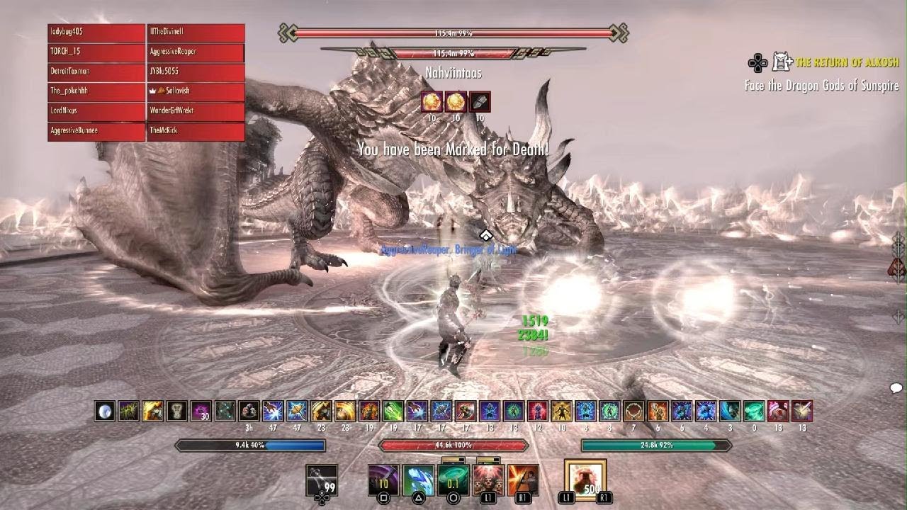 ESO EoF MT Warden last dragon SoF - YouTube