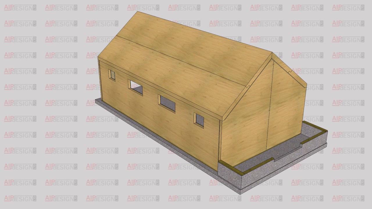 Example 05 - CLT house - YouTube