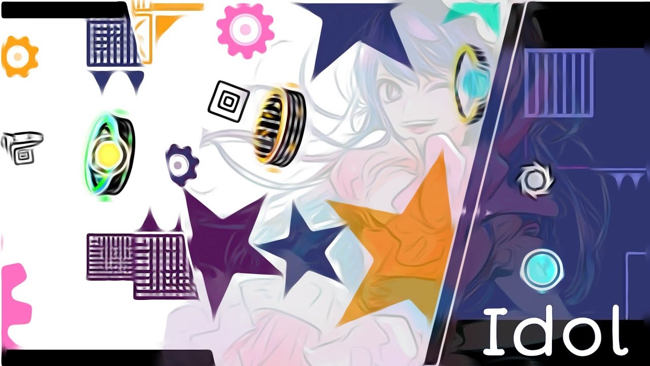 "Idol" layout | by CCCrashed | Geometry Dash - YouTube