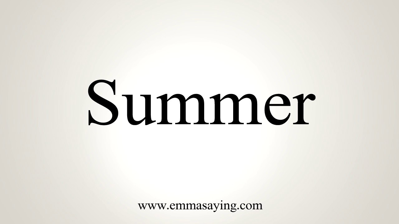 How To Pronounce Summer YouTube how-to-pronounce-summer-youtube