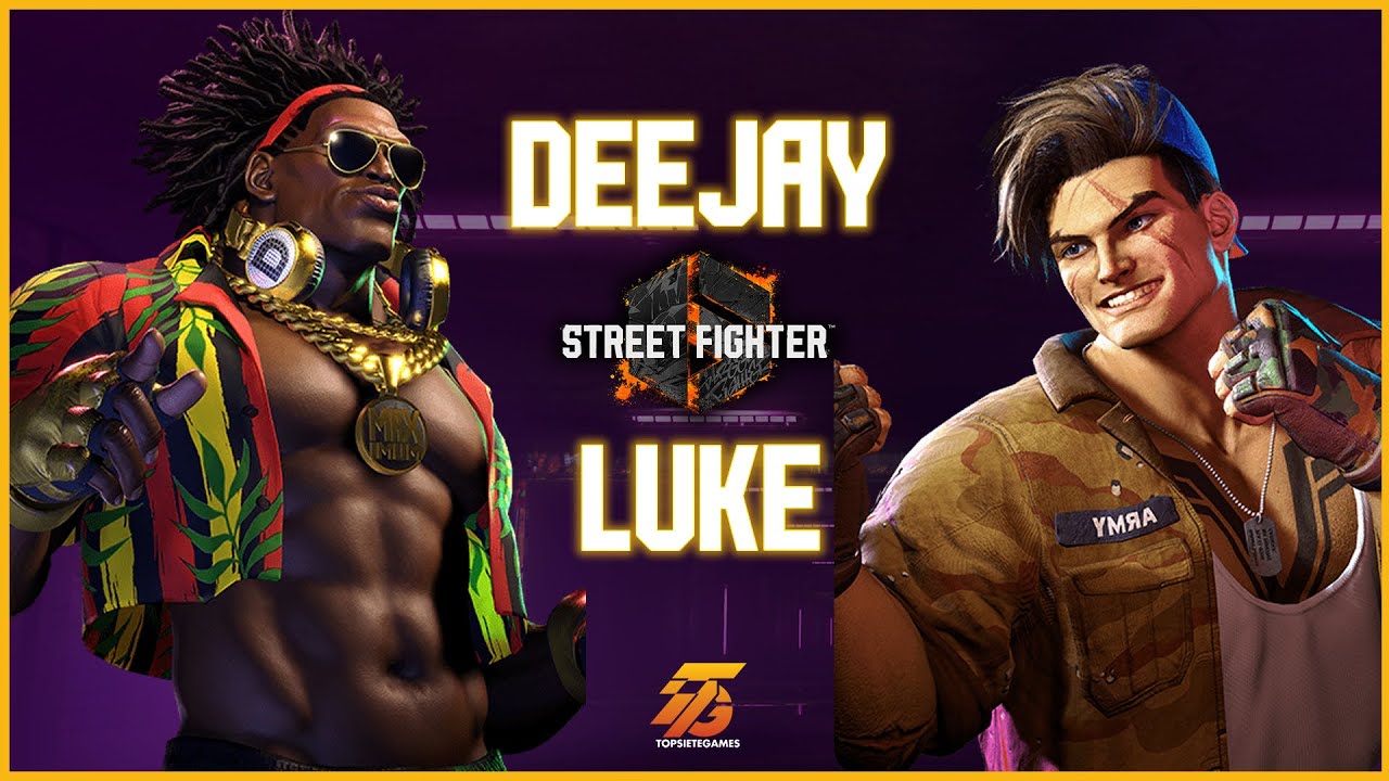 SF6 DEEJAY VS LUKE - 【Street Fighter 6】 - YouTube