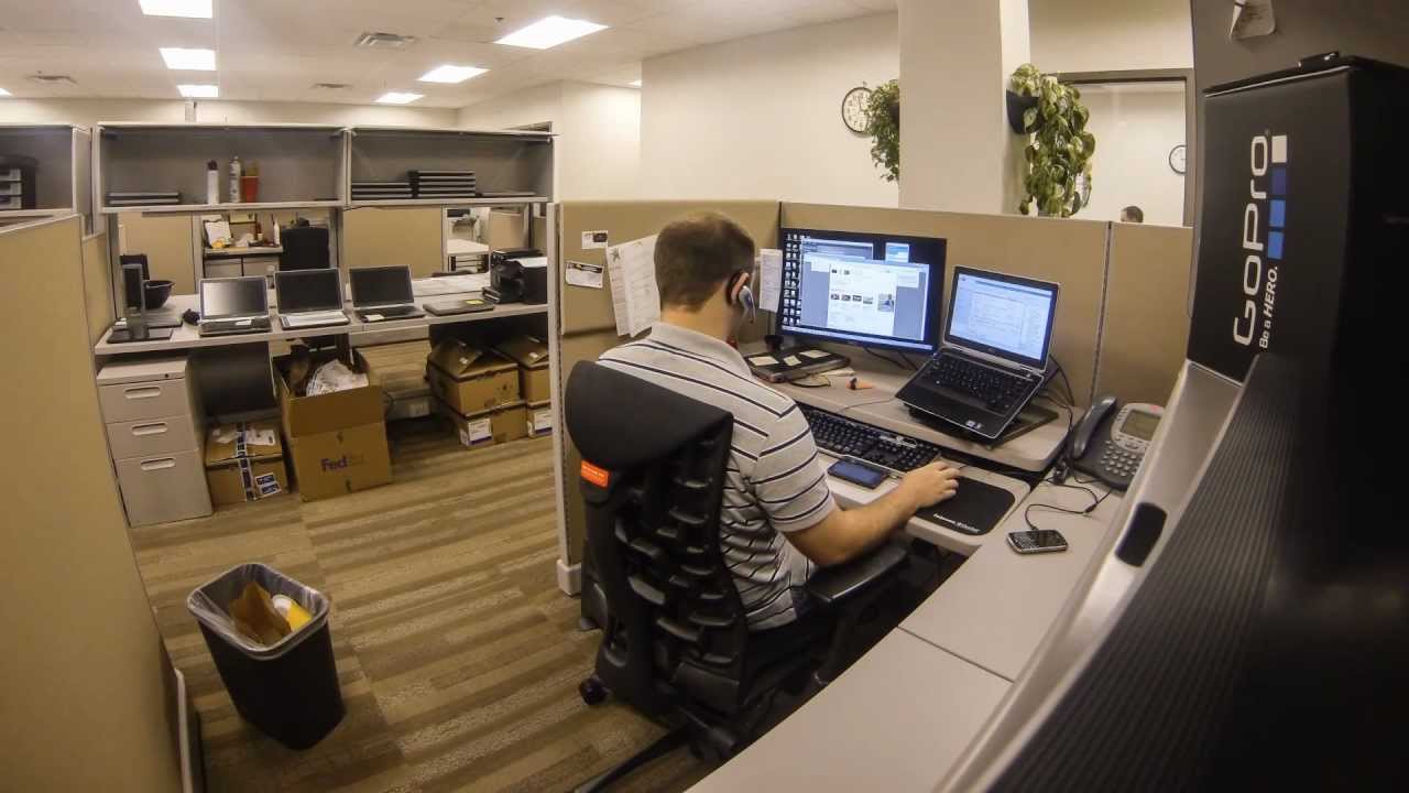 GoPro Hero 3 Black - A day at the office. - YouTube