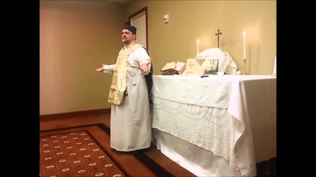 Father Pfeiffer, Wednesday August 20th 2014, Dallas TX - YouTube