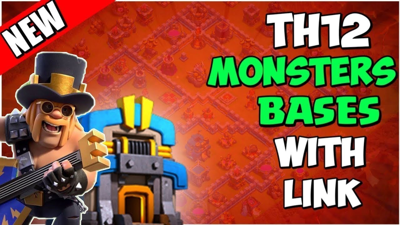 5 New Unbeatable TH12 EXCLUSIVE WAR BASES | WITH COPY LINK IN ...