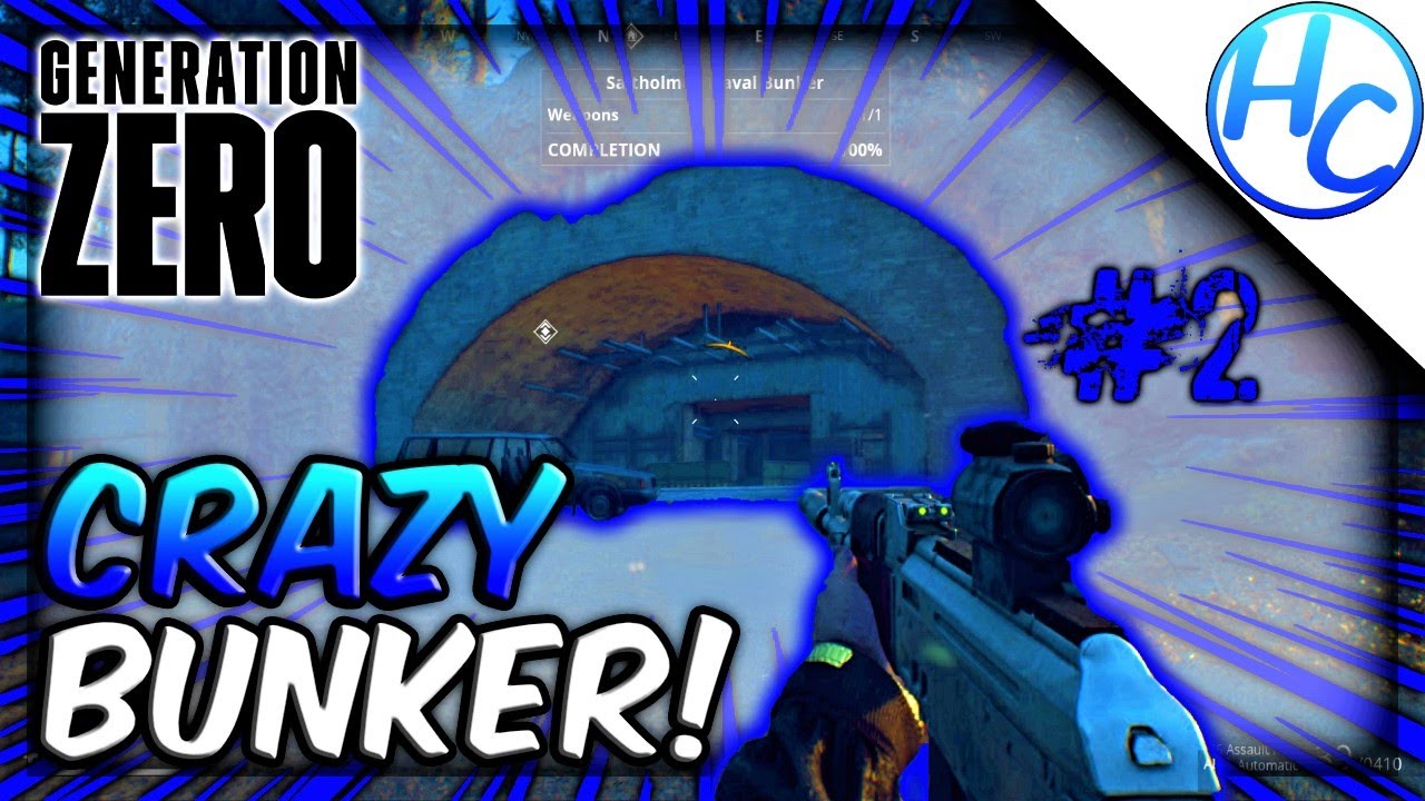 THE CRAZY BUNKER! (Generation Zero Saltholmen Naval Bunker) #2 - YouTube