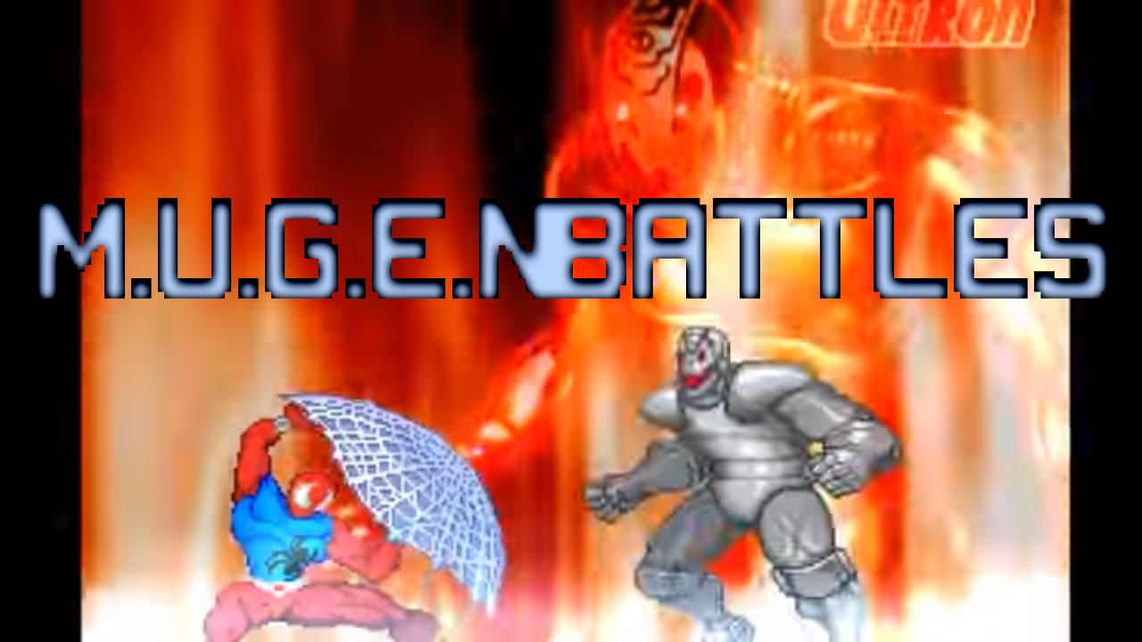 Mugen Battles Tournament 1 - 7/17 - Scarlet Spider vs Ultron - YouTube