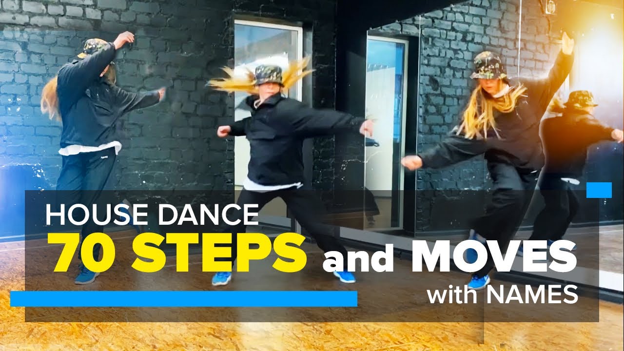 House Dance Steps and Moves with Names - YouTube