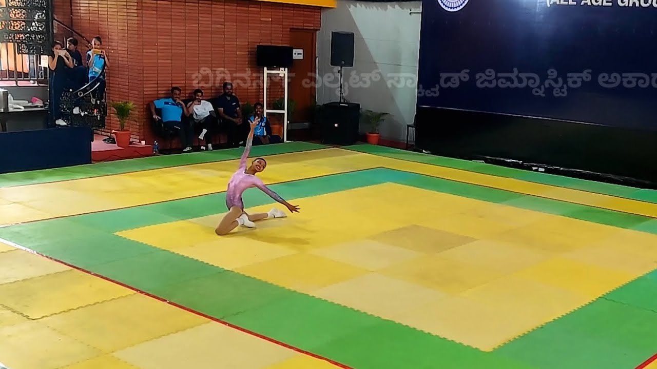 Karnataka U14 Individual Gold Medal - Aerobics Gymnastics National ...