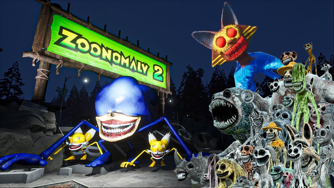 Zoonomaly 2 Official Teaser Full Game Play | Can Sonic Tails' Family ...