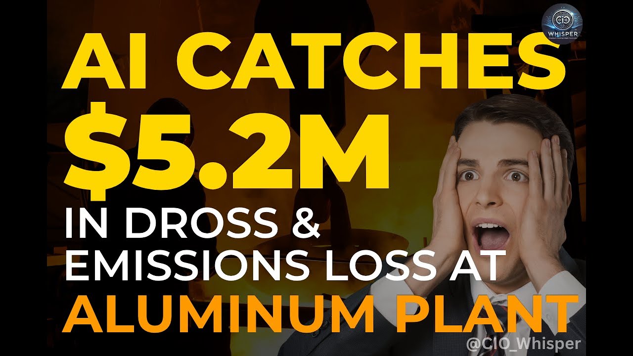 AI Catches $5.2M in Dross & Emissions Loss at Aluminum Plant - YouTube