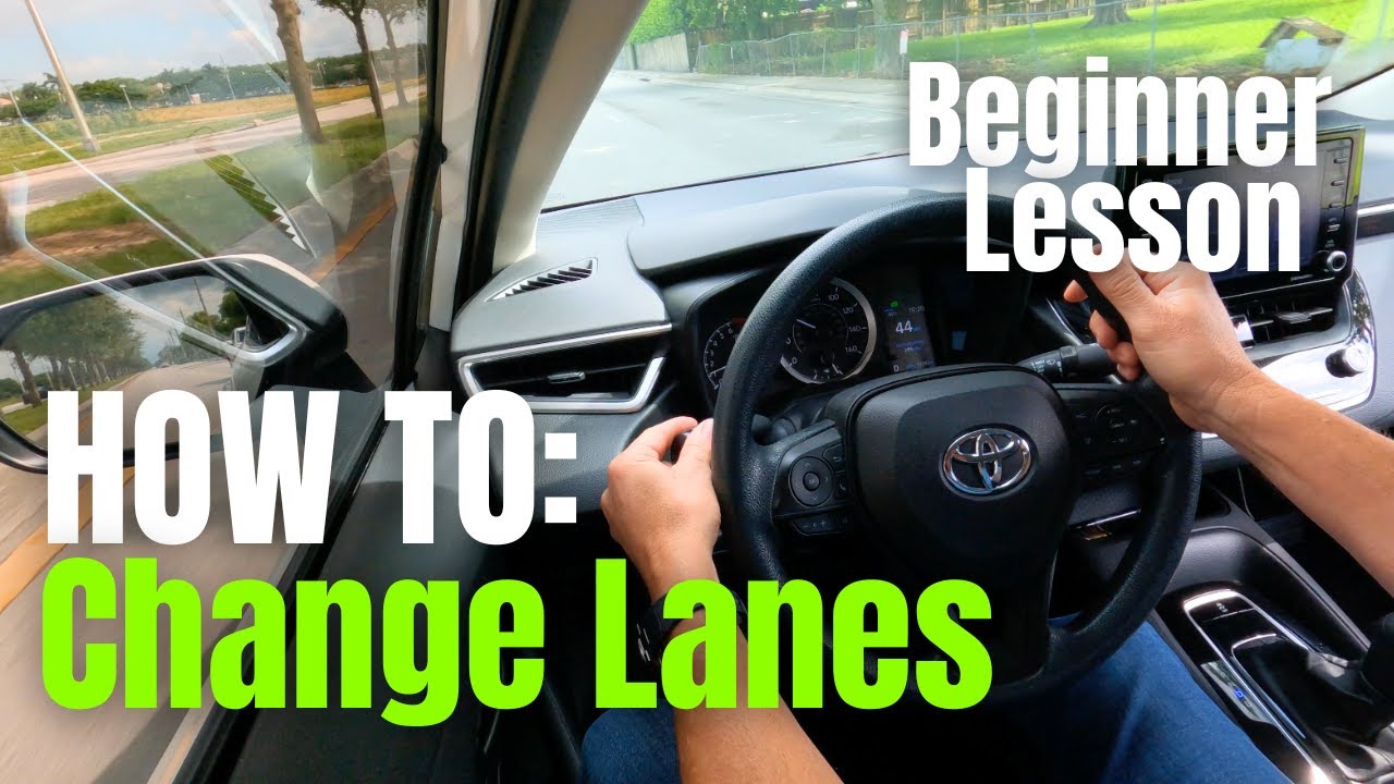 How to Change Lanes Correctly (DMV Road Test Guide) - YouTube