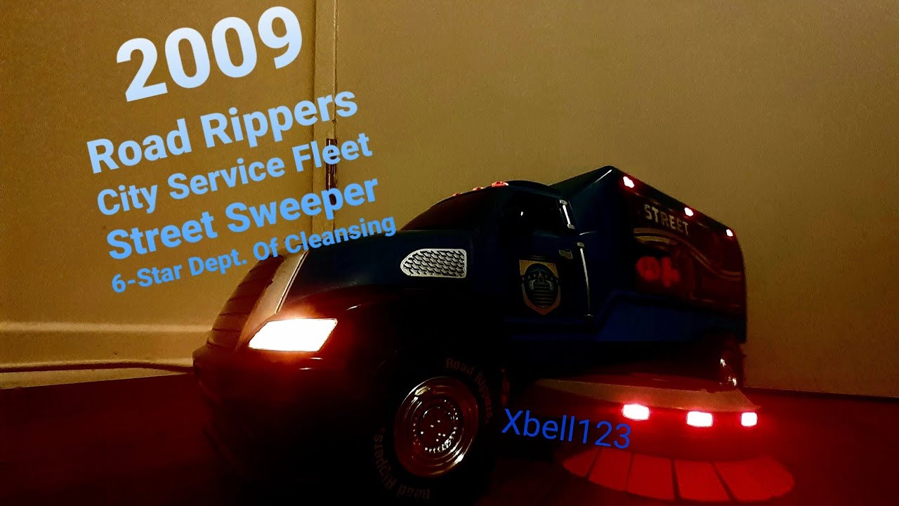 2009 T.S.I Road Rippers City Service Fleet Street Sweeper 6-Star Dept ...