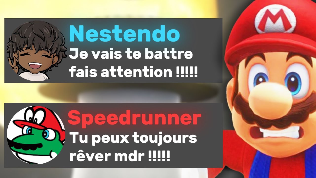 Ce Speedrunner Mario Odyssey relève mon Défi - YouTube
