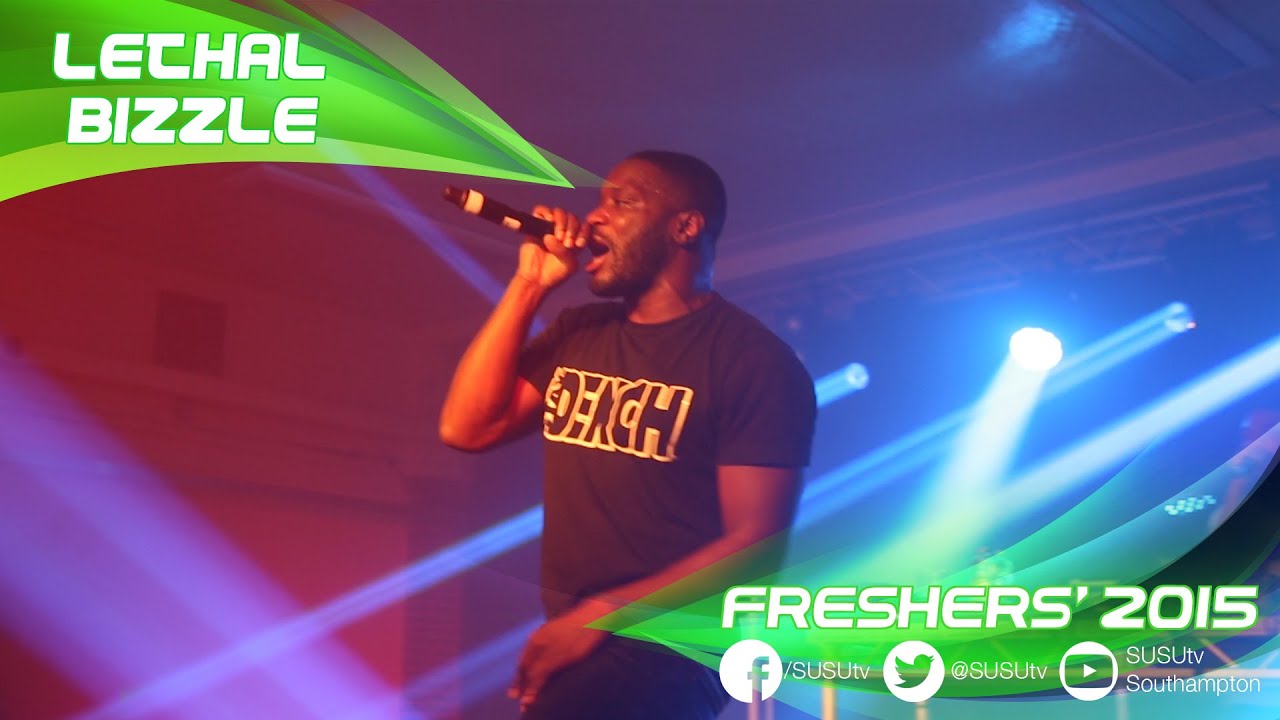 Freshers' 2015 | Lethal Bizzle Live - YouTube