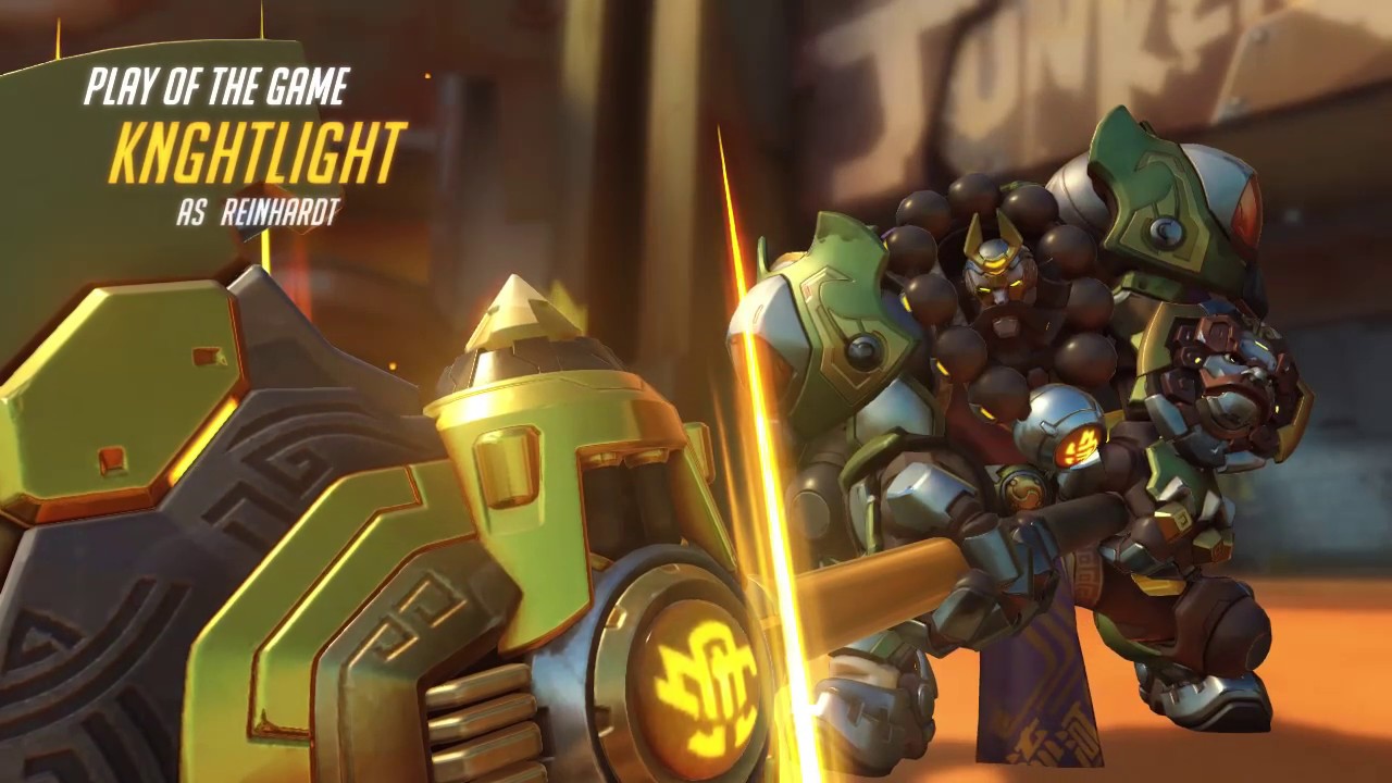 Reinhardt shatter :P caught something - YouTube