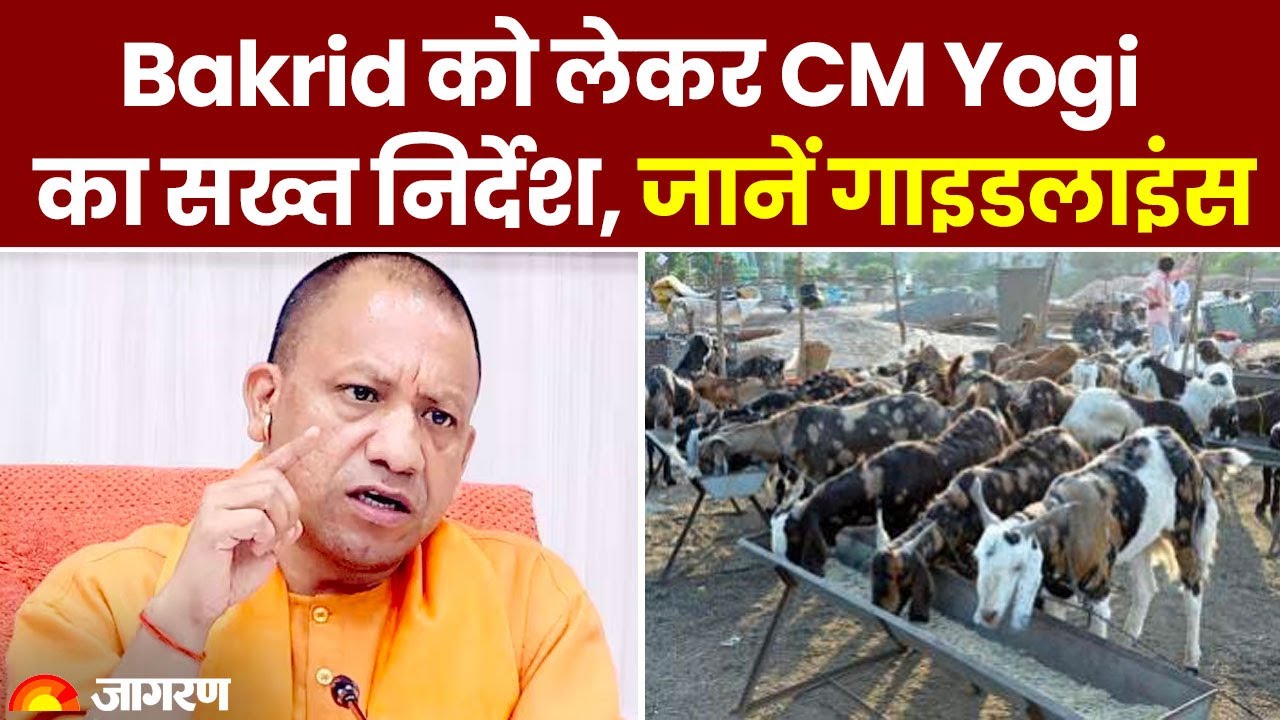 CM Yogi on Eid-al-Adha: बकरीद को लेकर CM Yogi का सख्त निर्देश, जानें ...