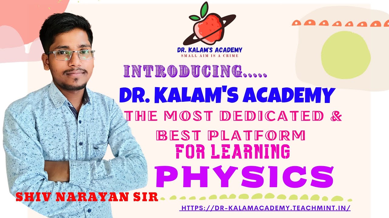 Introducing dedicated & Best platform for learning physics ️ - YouTube