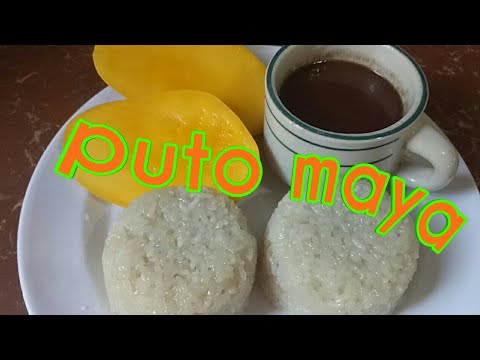 PAANO BA MAGLUTO NG PUTO MAYA?/THE EASY WAY - YouTube