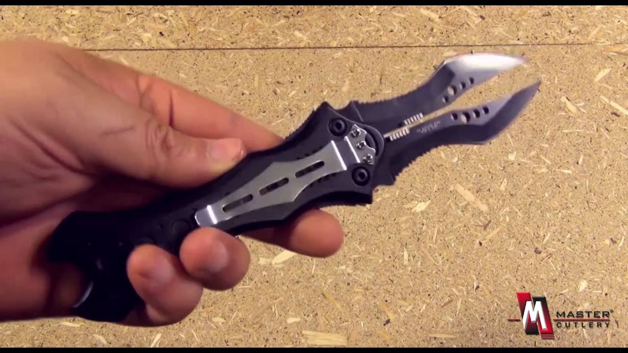 Master Cutlery TA-24B Fantasy Folding Knife 5-Inch Closed Designed by ...