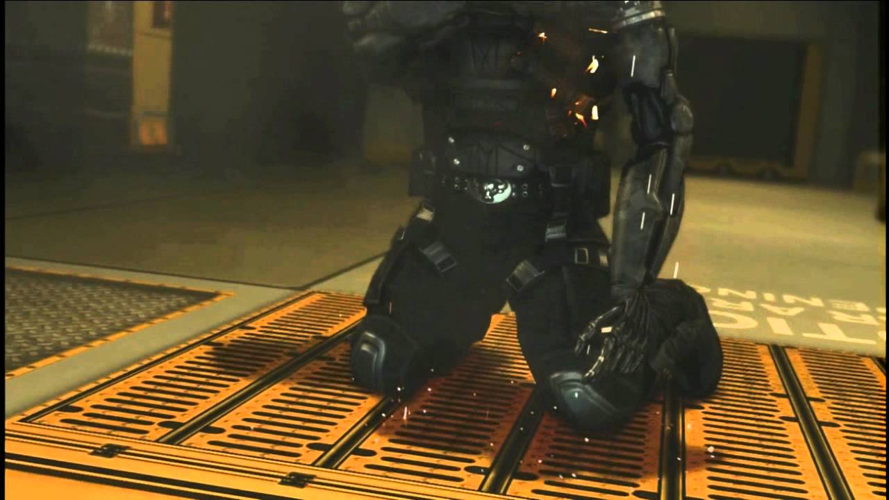 Deus Ex - Human Revolution - first Boss - Barrett - Walkthrough - YouTube